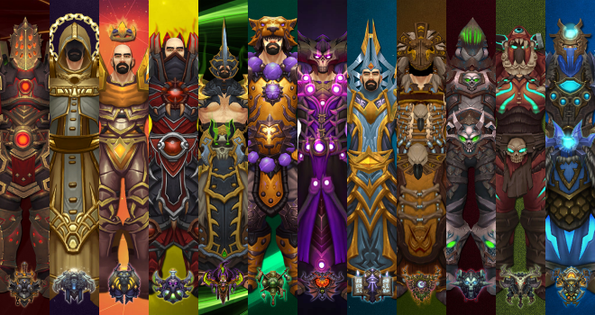 Les ensembles d'armures T20 et bonus de sets des classes de Legion ...